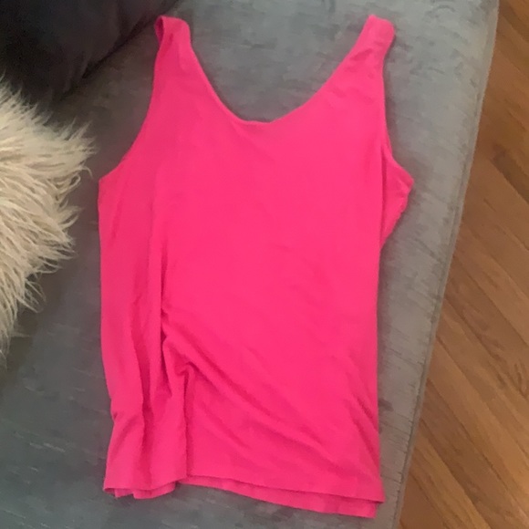 Versona | Tops | Versona Reversible Hot Pink Tank | Poshmark